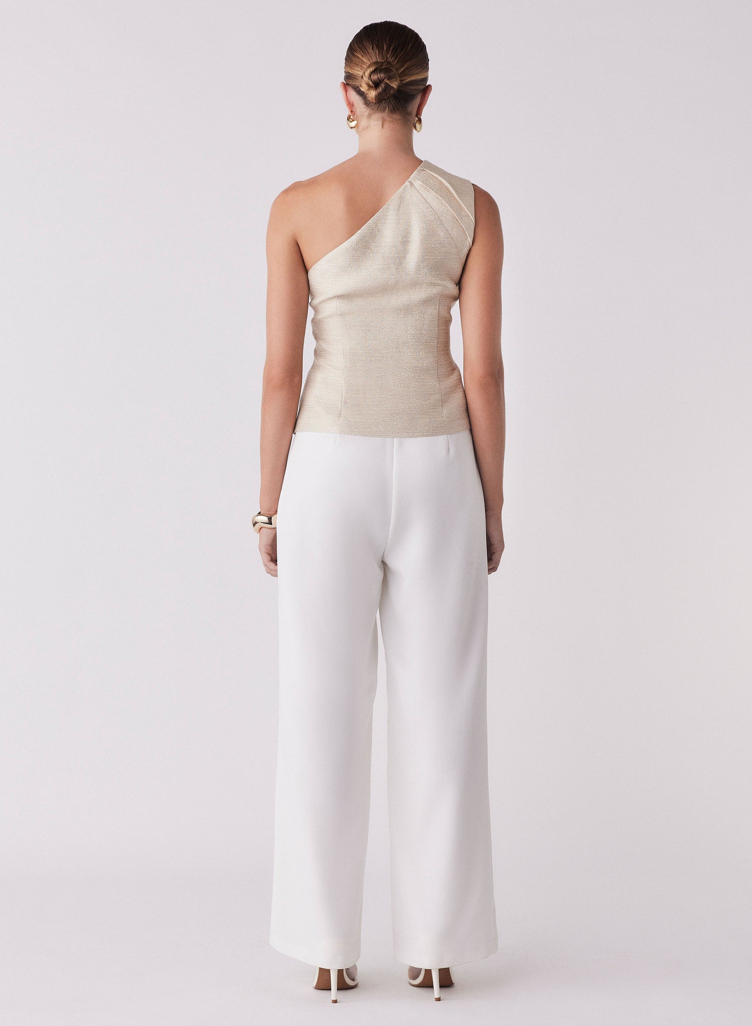 ESMAEE - Golden Hour Top - Light Gold – Gilda Boutique Berwick