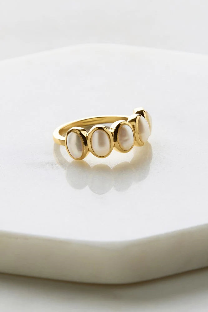 Sierra Ring - Gold/Pearl | Gilda Boutique – Gilda Fashion Boutique